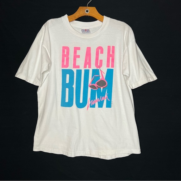 Vintage | Shirts | Vintage Beach Bum Hawaii Poly Tee Size Xl | Poshmark